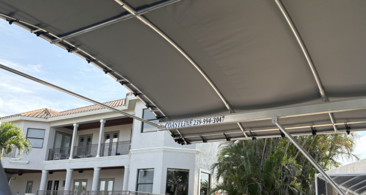 Boat Lift Cover Gallery | Coastline BLC Florida